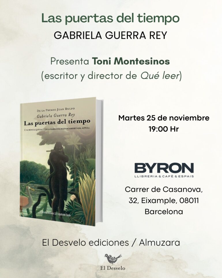 Presentación de la novela de Gabriela Guerra Rey "Las puertas del ...
